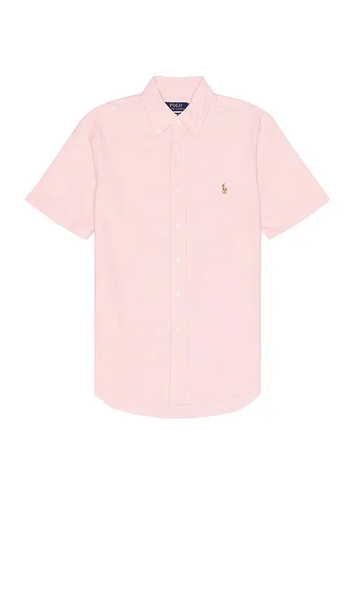 Polo Ralph Lauren Oxford Short Sleeve Shirt - Pink