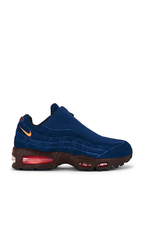 Nike Air Max 95 Big Bubble Zip Sp - Blue & Crimson Red