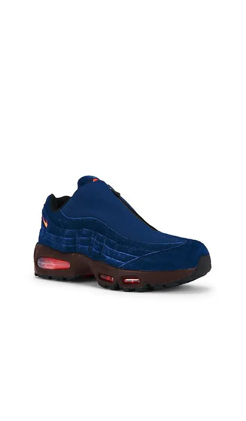 Nike Air Max 95 Big Bubble Zip Sp - Blue & Crimson Red