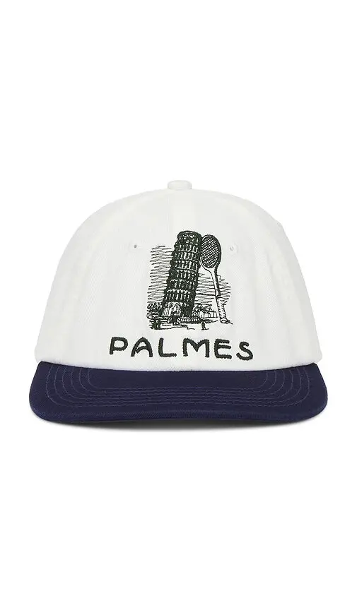 PALMES 6-panel Cap - White-navy