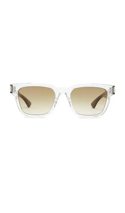 Saint Laurent Rectangular Sunglasses - Crystal & Brown