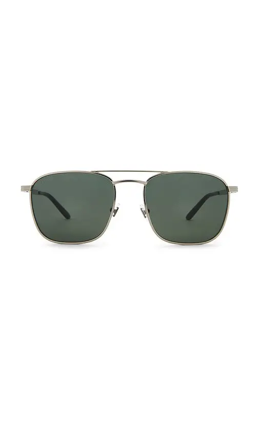 Gucci Square Frame Sunglasses - Silver