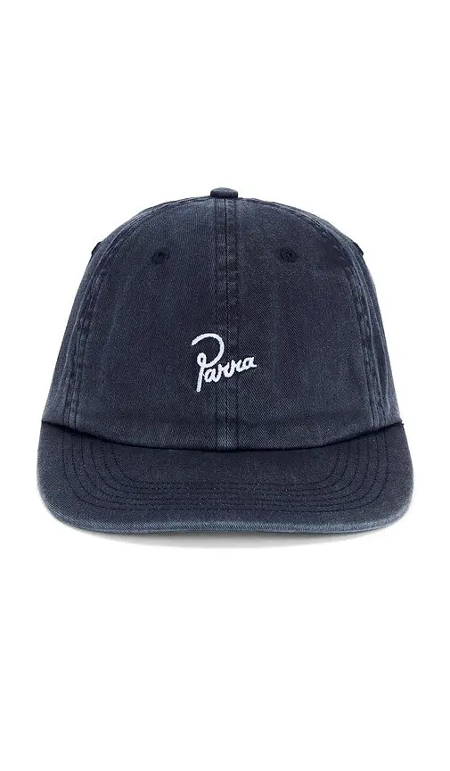 PARRA Signature 6 Panel Cap - Navy Blue