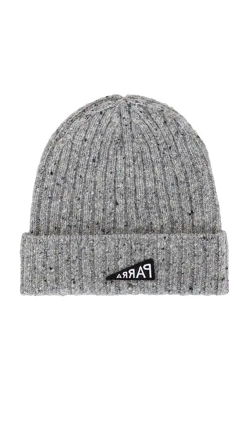 PARRA Reversed Flag Beanie - Grey