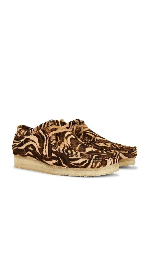 Clarks Wallabee - Tiger Print