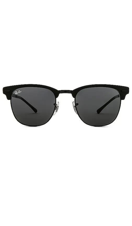 Ray-ban Clubmaster Metal Sunglasses - Black