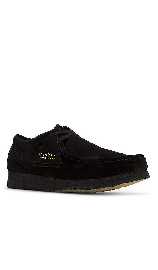 Clarks Wallabee - Black Suede