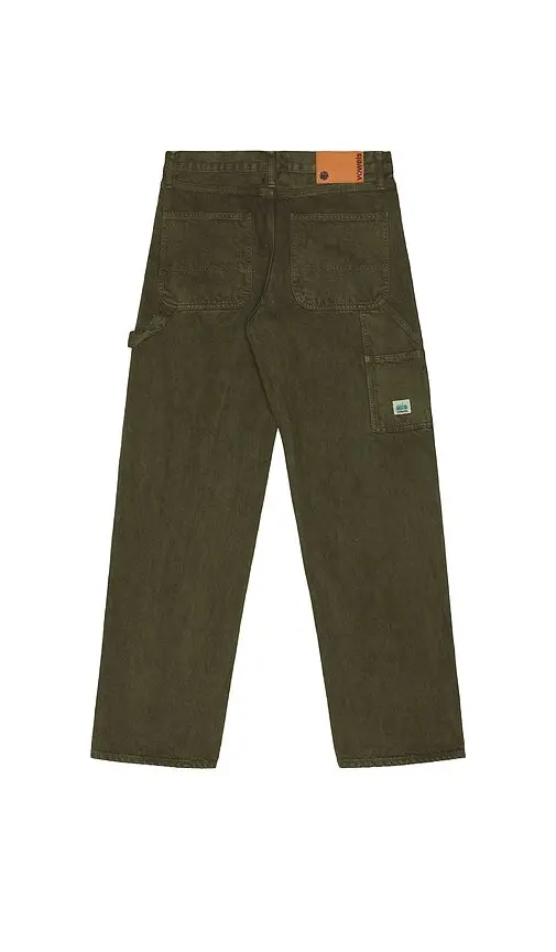 VOWELS Painter Pant - Dark Olive