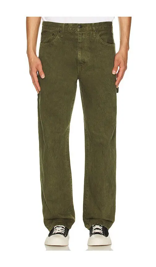 VOWELS Painter Pant - Dark Olive