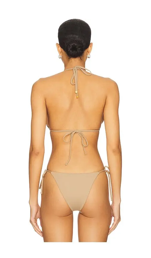 Eterne Isla Bikini Top - Taupe