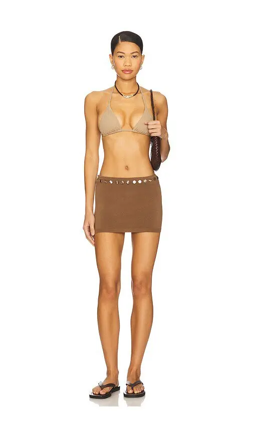 Eterne Isla Bikini Top - Taupe