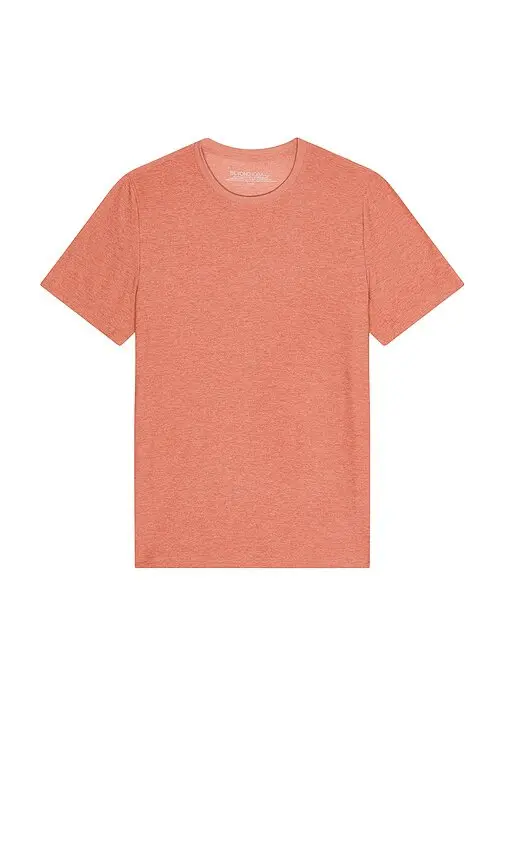 Beyond Yoga Always Beyond Crew Neck Tee 2.0 In Rose
