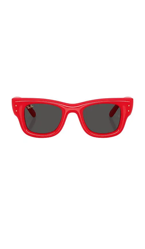 Ray-ban X A$ap Rocky Wayfarer Puffer Sunglasses - Red