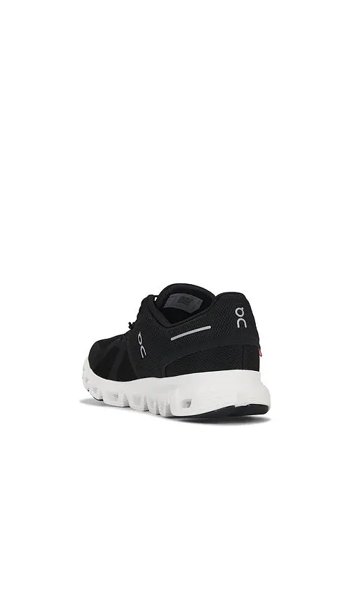 On Cloud 6 Sneakers - Black & White