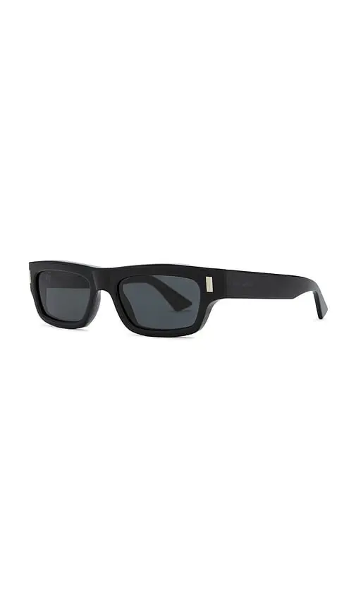 Saint Laurent Rectangular Sunglasses - Black