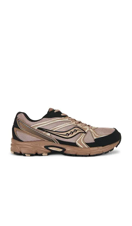 Saucony Ride Millennium Sneakers - Taupe & Black