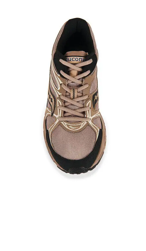 Saucony Ride Millennium Sneakers - Taupe & Black
