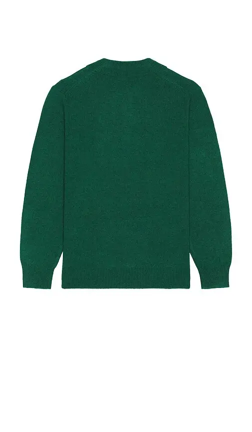 BEAMS Knit Polo 9g In Green - Bright Green