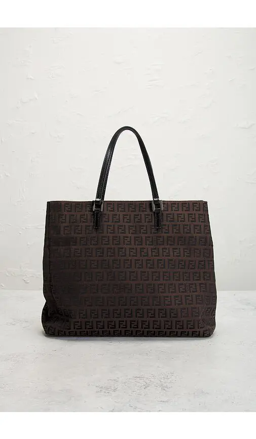 Undefined Fendi Zucchino Tote