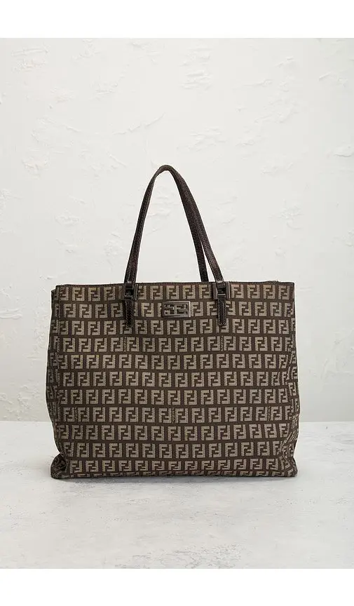 Undefined Fendi Zucchino Tote