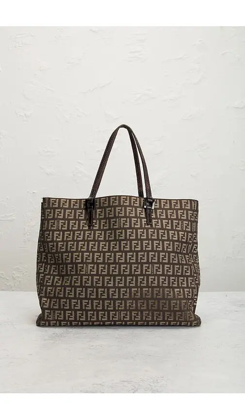 Undefined Fendi Zucchino Tote