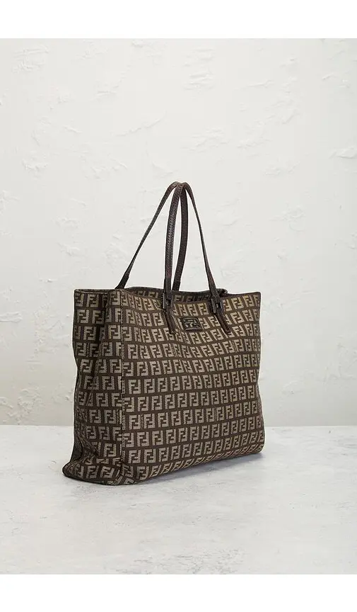 Undefined Fendi Zucchino Tote