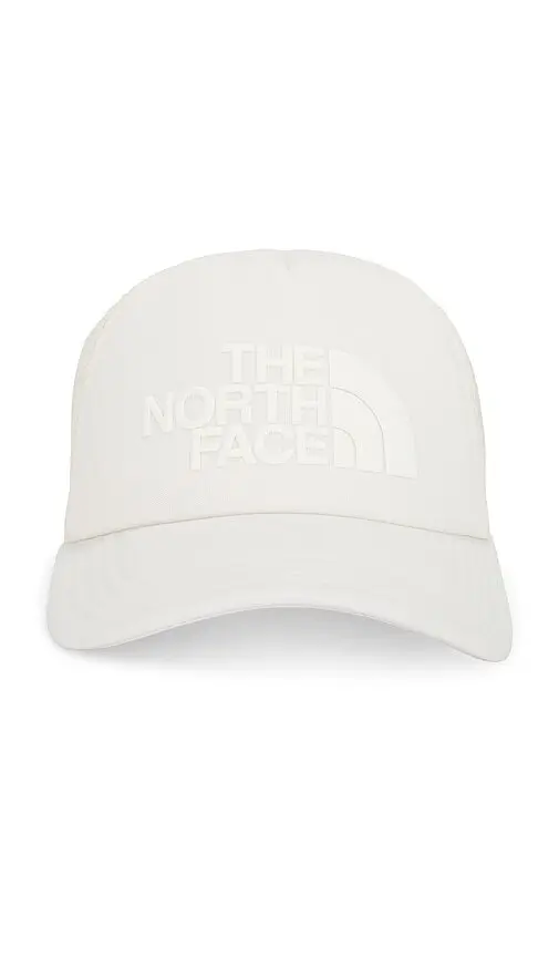 The North Face Logo Trucker - White Dune