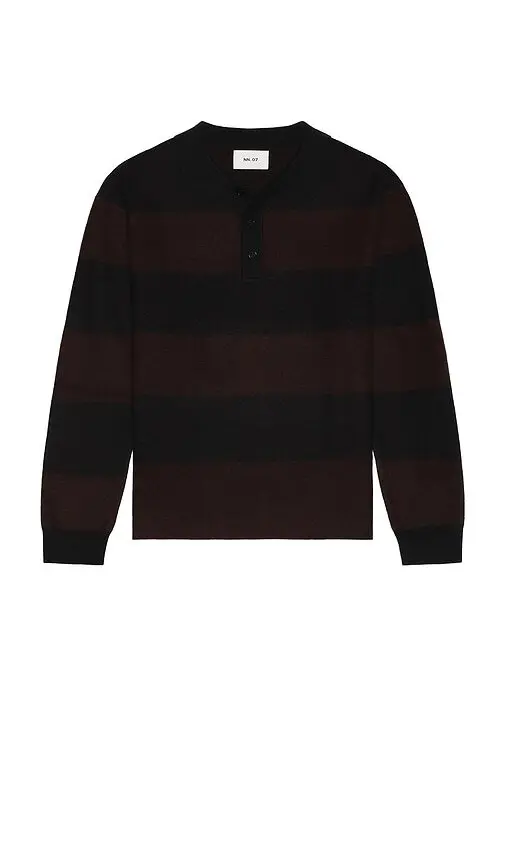 Nn07 Rugby Polo - Black