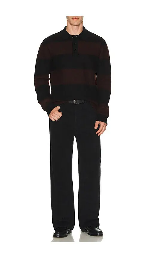 Nn07 Rugby Polo - Black