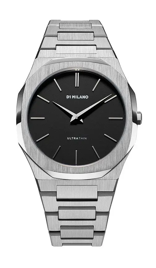 D1 MILANO Ultra Thin 40mm Watch - Silver