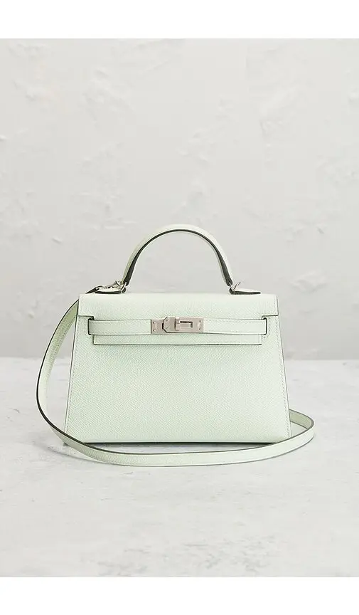 Undefined Hermes Epsom Kelly 20 Handbag - Vert Fizz