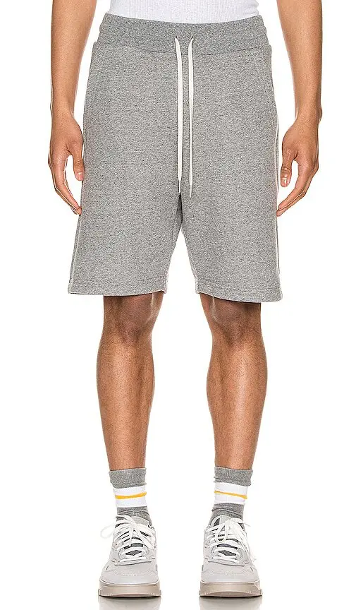 John Elliott Crimson Heavyweight Terry Shorts