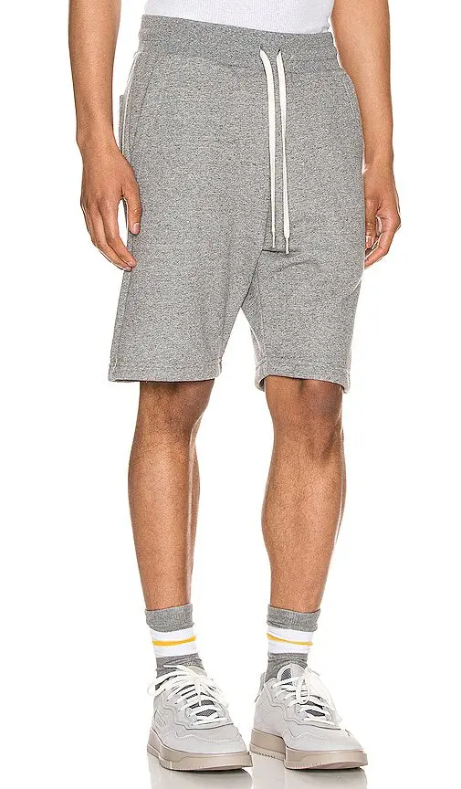 John Elliott Crimson Heavyweight Terry Shorts