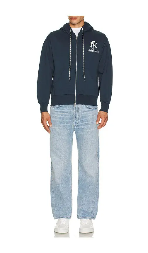 NO PROBLEMO Zip Through Hoodie