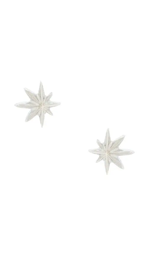 MAPLE Hempstar Earrings - Silver 925