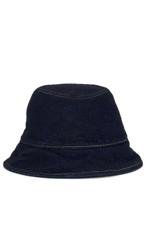 FWRD RENEW Celine Denim Bucket Hat - Dark Blue