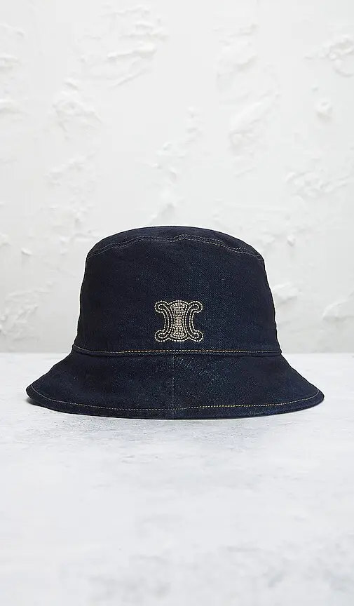 FWRD RENEW Celine Denim Bucket Hat