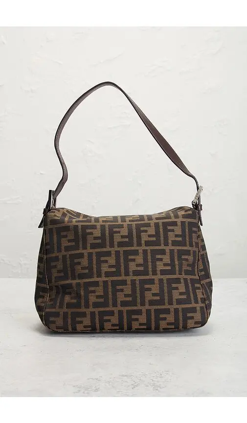 FWRD RENEW Fwrd Renew Fendi Zucca Mama Baguette Shoulder Bag