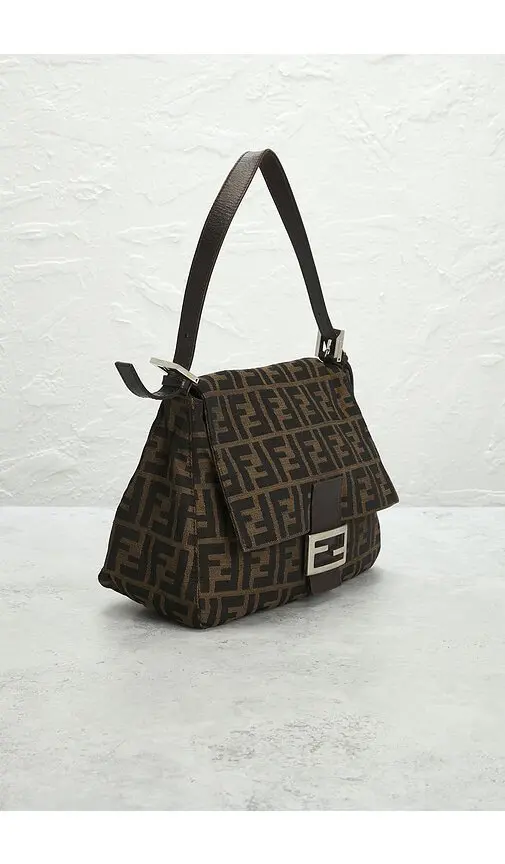 FWRD RENEW Fwrd Renew Fendi Zucca Mama Baguette Shoulder Bag