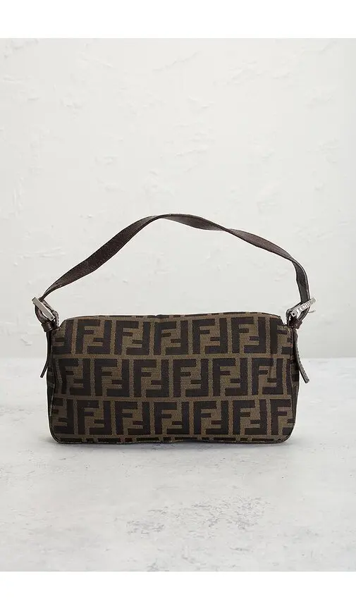 FWRD RENEW Fwrd Renew Fendi Zucca Mama Baguette Shoulder Bag