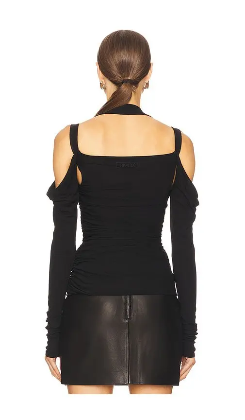 Attico Cold Shoulder Top
