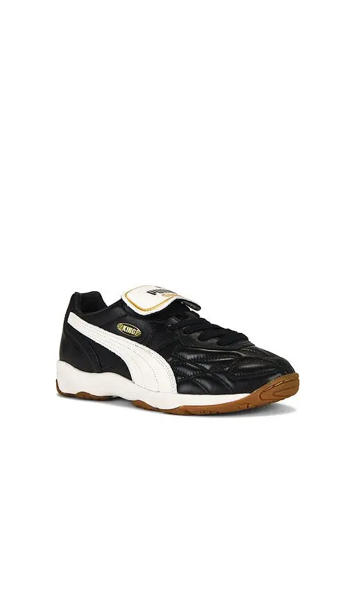 PUMA King Indoor Sneaker - Puma Black & Warm White