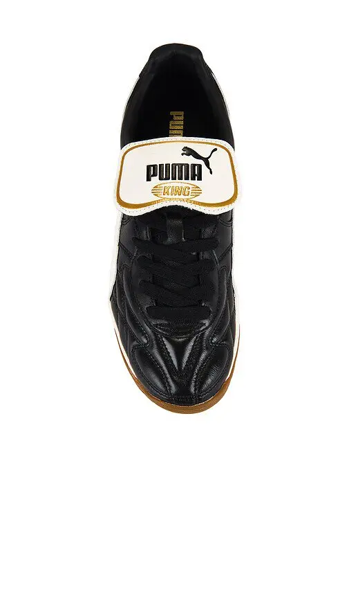 PUMA King Indoor Sneaker - Puma Black & Warm White