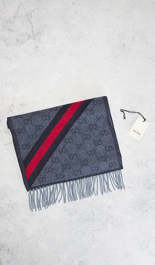 FWRD RENEW Gucci Monogram Scarf