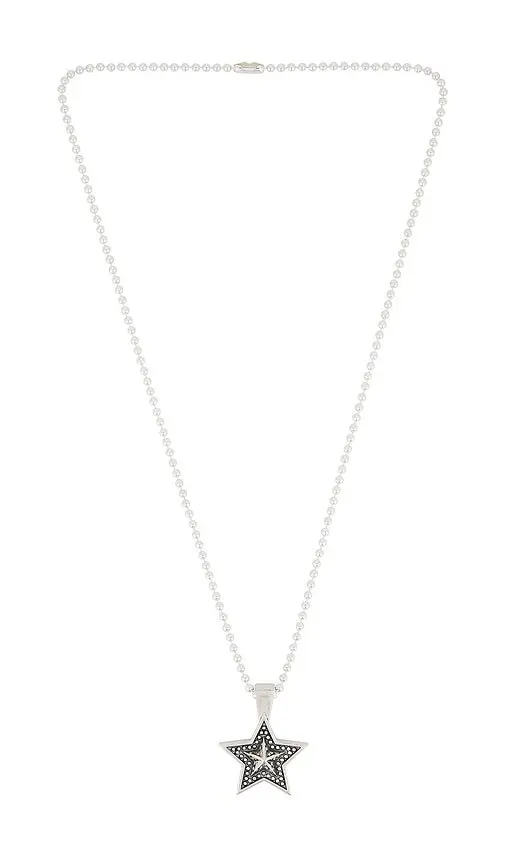 MAPLE Star Chain Necklace - Silver 925