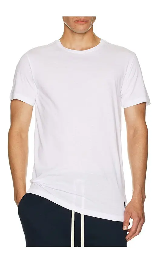 Polo Ralph Lauren Slim Fit Cotton 3 Pack Undershirt - White