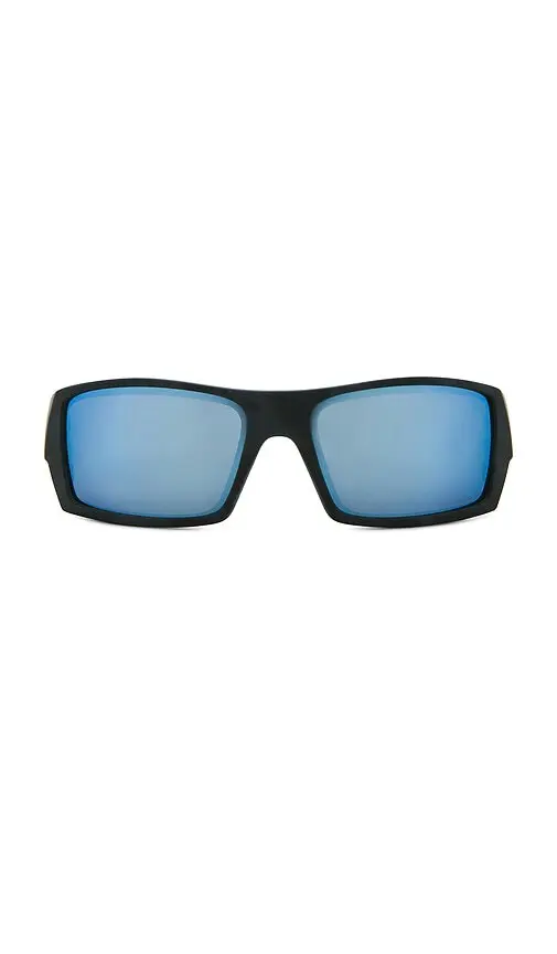 Oakley Gascan Sunglasses - Black Matte Camo & Prizm Deep Water Blue