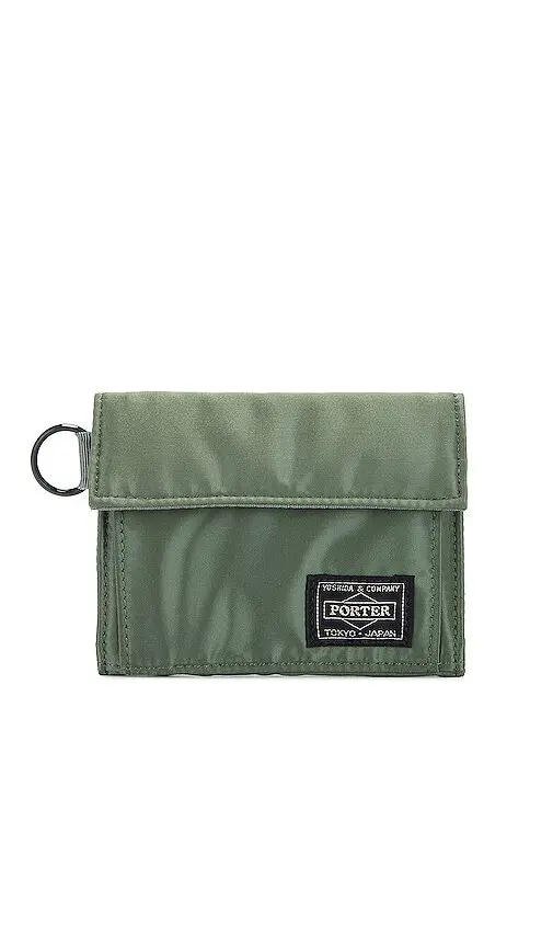 PORTER-YOSHIDA & CO Tanker Wallet In Green - Sage Green