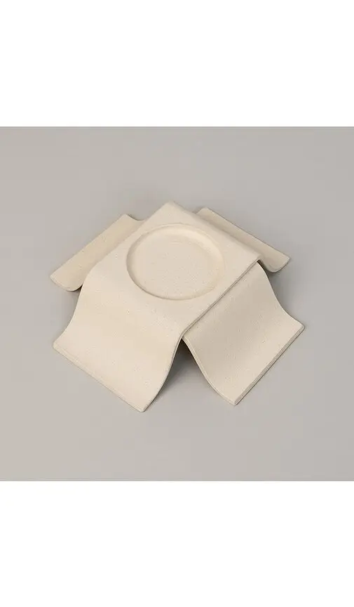 SIN Noor Pillar Tall Candle Holder In Cream