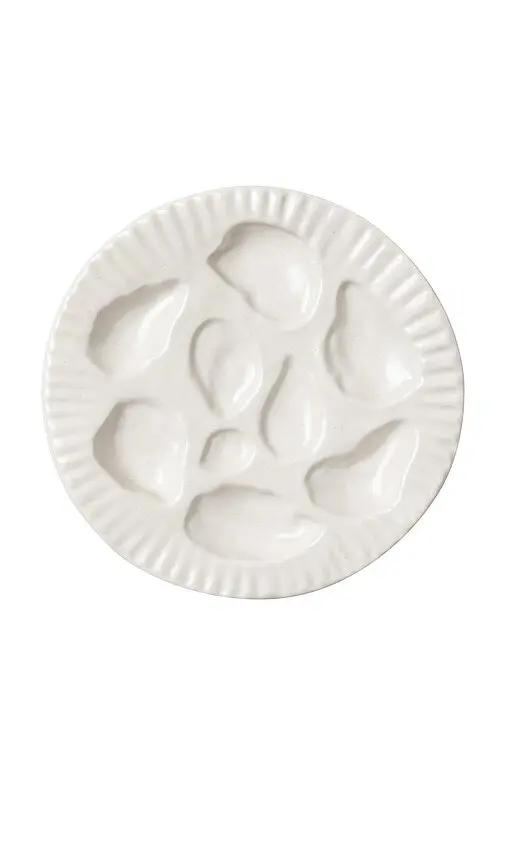 SIN Oyster Plate - White